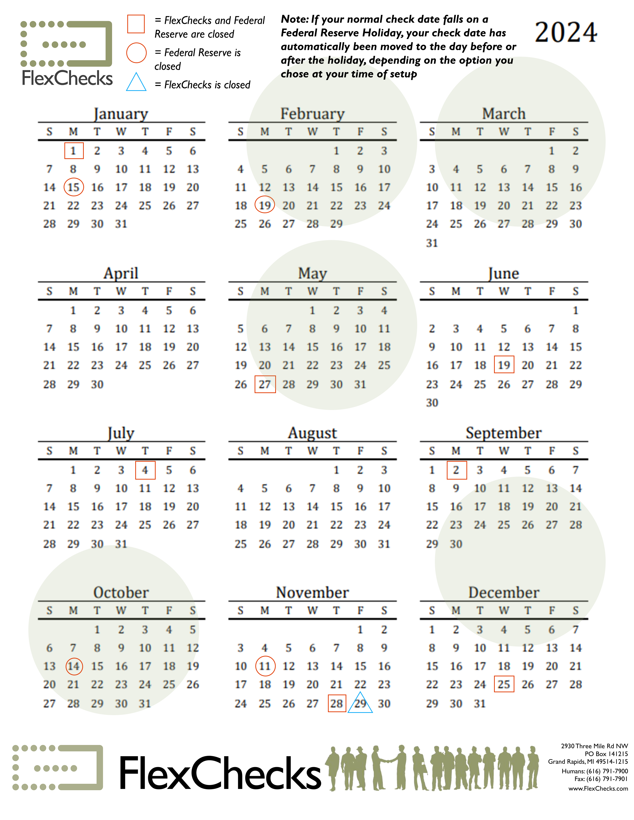 Payroll Resources - Flexchecks